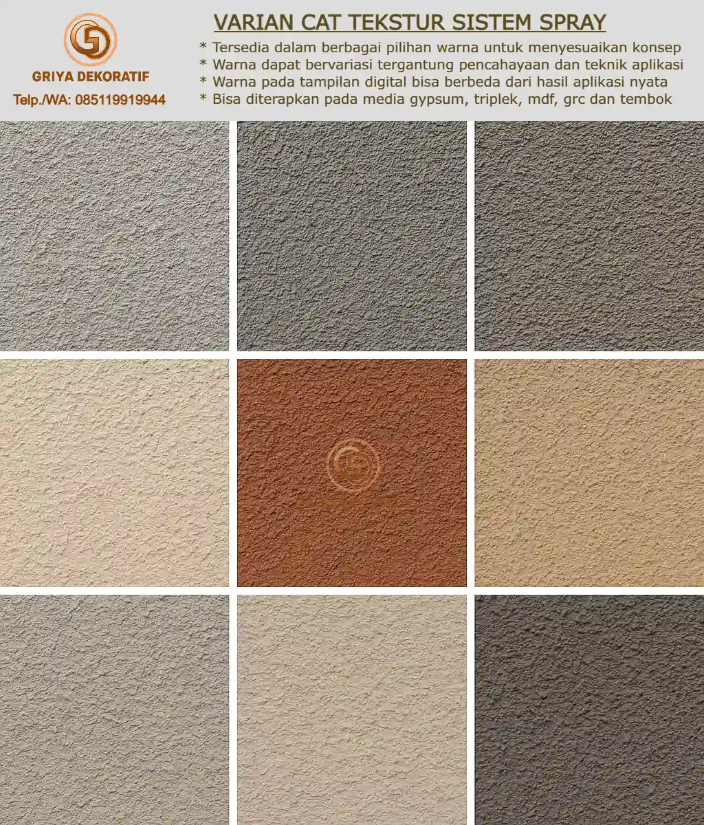 Jasa Cat Tekstur Dinding Kamprot | Telp./WA: 085119919944 | Griya ...